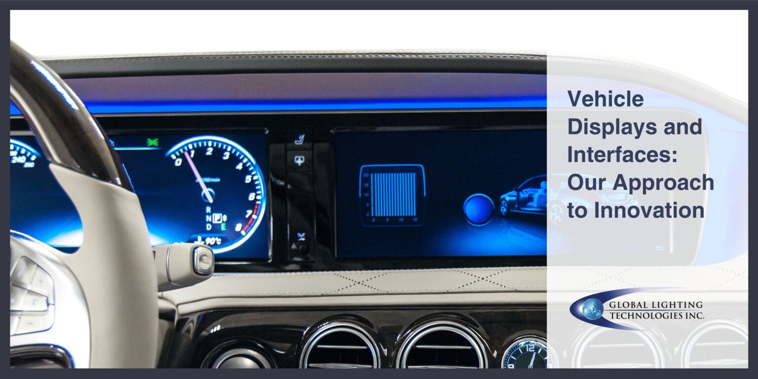 Vehicle Displays and Interfaces: Our Approach to Innovation - Global Lighting Technologies, Inc.