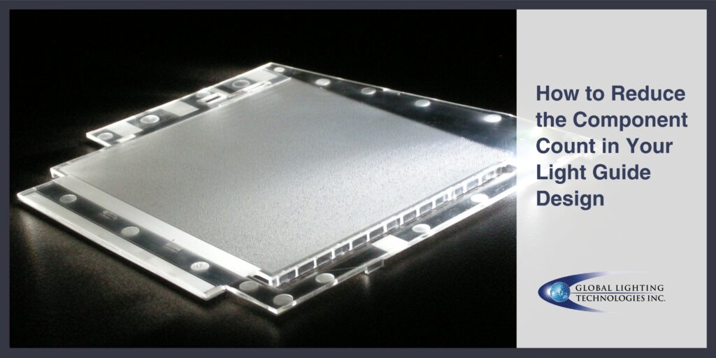 How to Reduce the Component Count in Your Light Guide Design