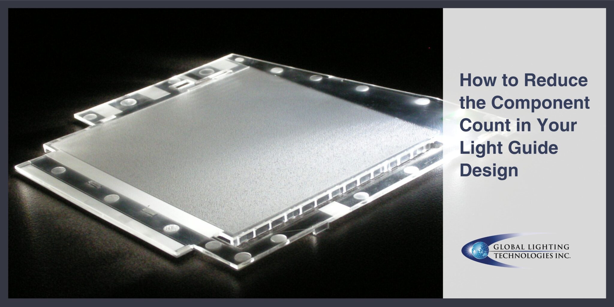 How to Reduce the Component Count in Your Light Guide Design