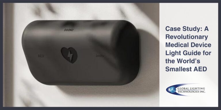 Case Study: Medical Device Light Guide for World’s Smallest AED
